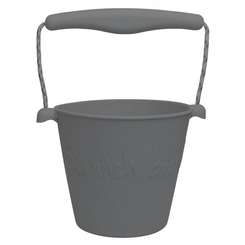 Scrunch Bucket - Cool gray - Toy Dubai (Toys MENA LLC)