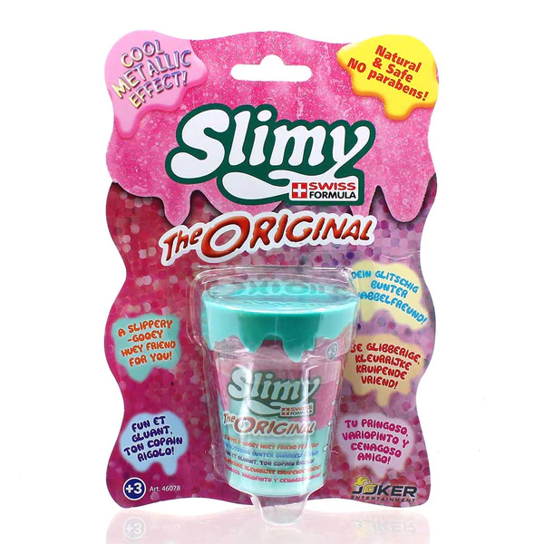 Slimy - Mini Original Metallic 80G - Toy Dubai (Toys MENA LLC)