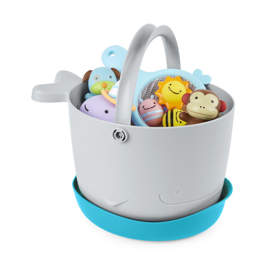 Moby Stowaway Bath Toy Bucket - Toy Dubai (Toys MENA LLC)