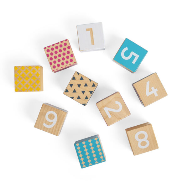 Bigjigs - Wooden Number Blocks - Toy Dubai (Toys MENA LLC)