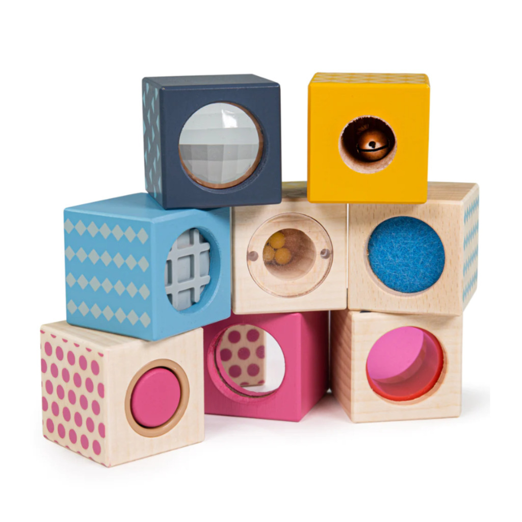 Bigjigs - Sensory Blocks - Toy Dubai (Toys MENA LLC)