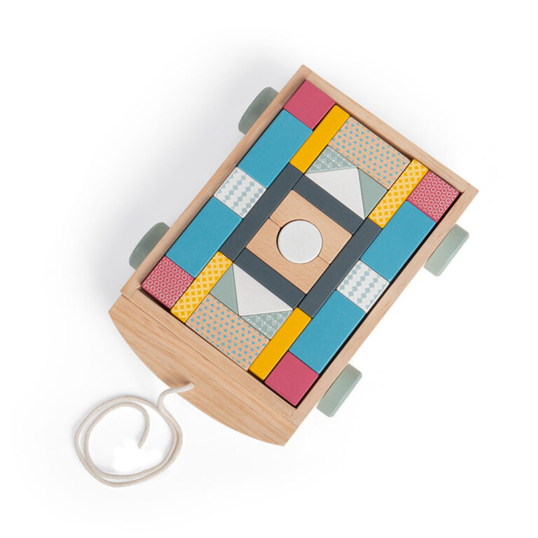 Bigjigs - Brick Cart - Toy Dubai (Toys MENA LLC)