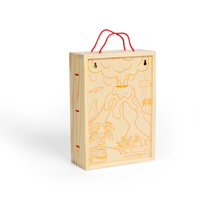 Bigjigs - Dinosaur Animal Play Box - Toy Dubai (Toys MENA LLC)