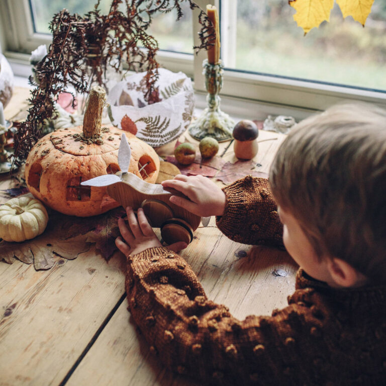 Push & Pull Rabbit - Bamboo - Toy Dubai (Toys MENA LLC)