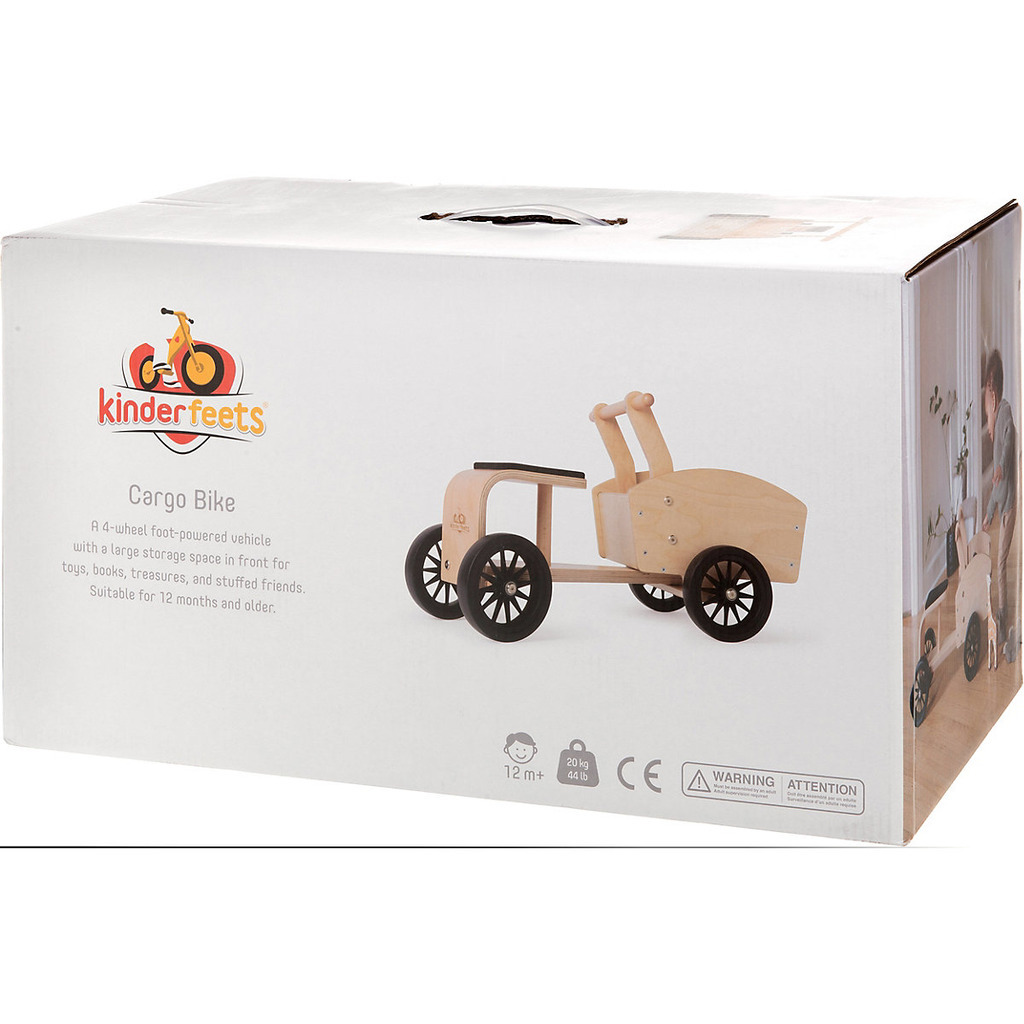 Cargo Bike - Natural - Toy Dubai (Toys MENA LLC)
