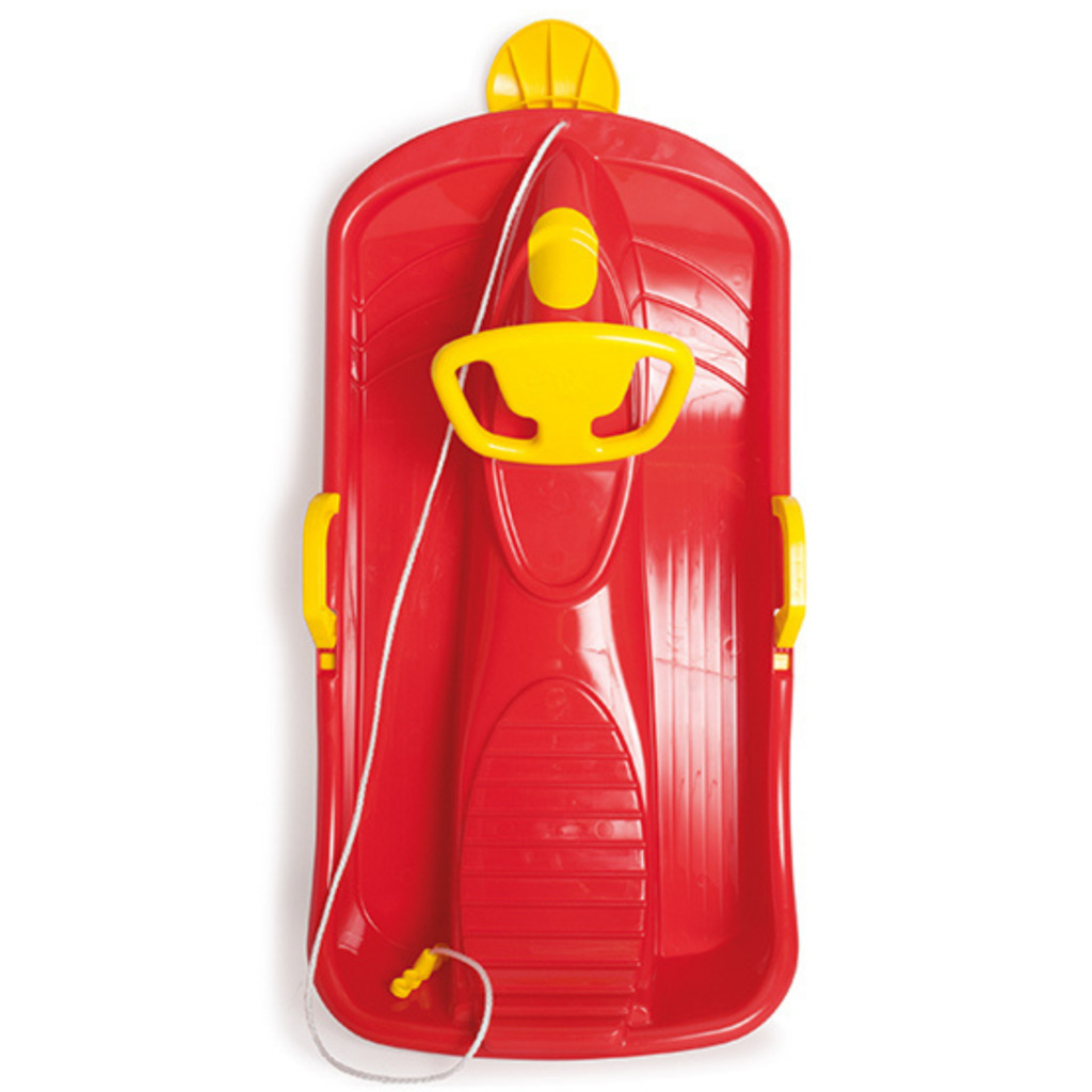 Steerable Sled - Red - Toy Dubai (Toys MENA LLC)