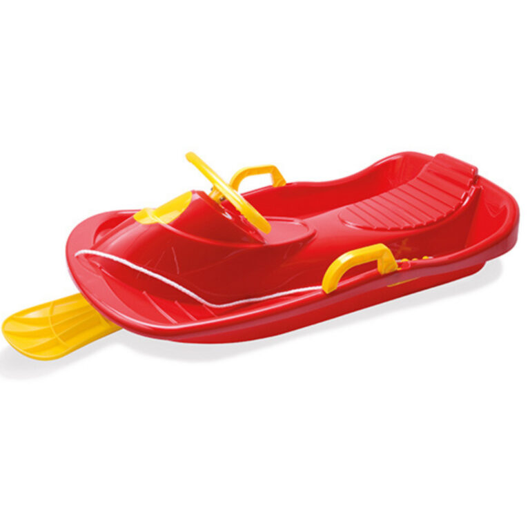 Steerable Sled - Red - Toy Dubai (Toys MENA LLC)