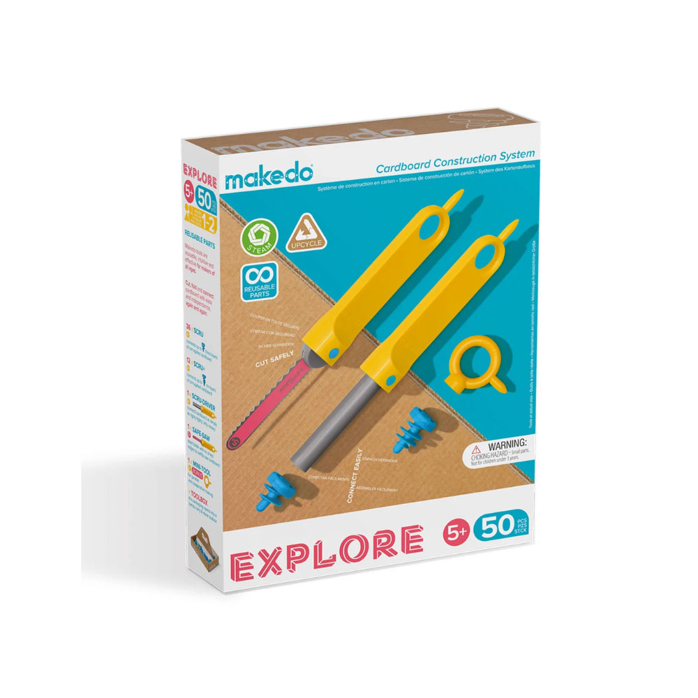 Explore - 50pcs Kit for 1-2 Makers - Toy Dubai (Toys MENA LLC)