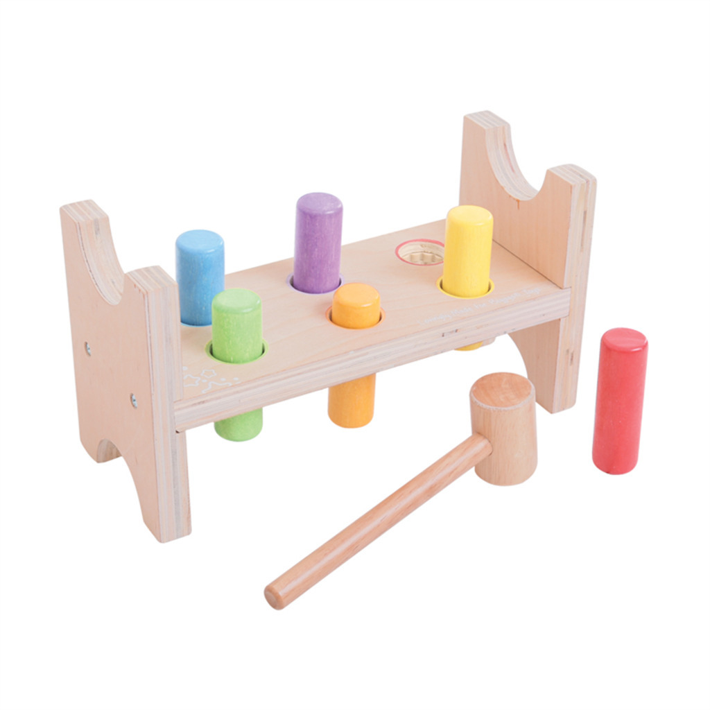 Bigjigs - First Hammer Bench - Toy Dubai (Toys MENA LLC)