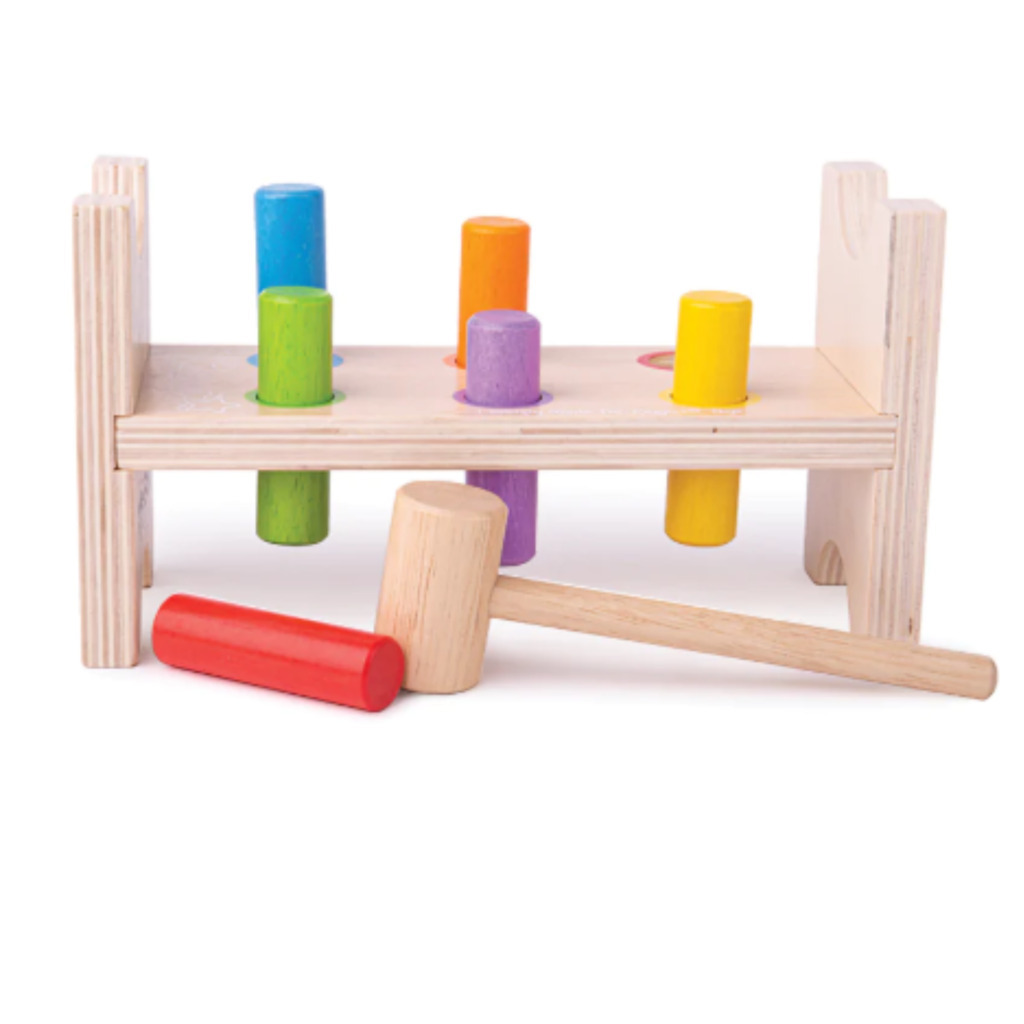 Bigjigs - First Hammer Bench - Toy Dubai (Toys MENA LLC)