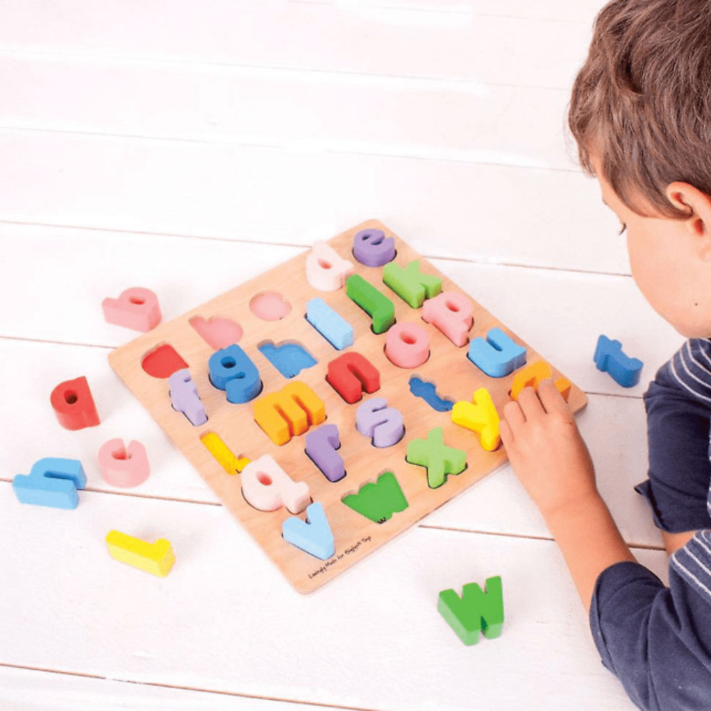 Bigjigs - abc Puzzle (lowercase) - Toy Dubai (Toys MENA LLC)