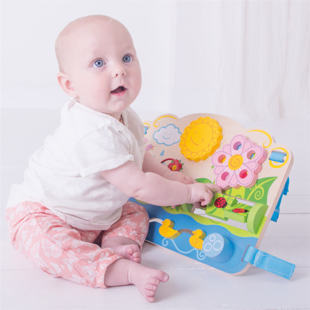 Bigjigs - Flower Activity Centre - Toy Dubai (Toys MENA LLC)