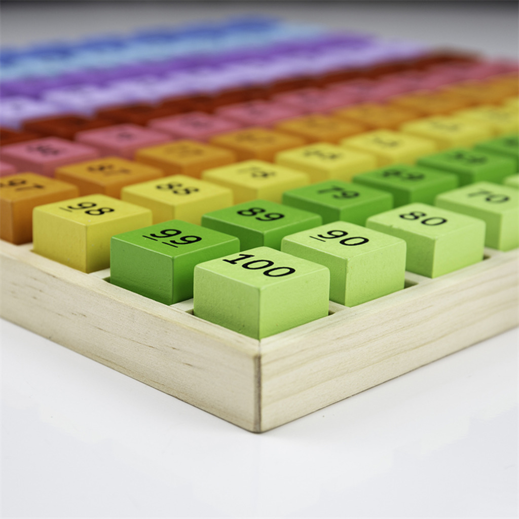 Bigjigs - Number Tray - Toy Dubai (Toys MENA LLC)