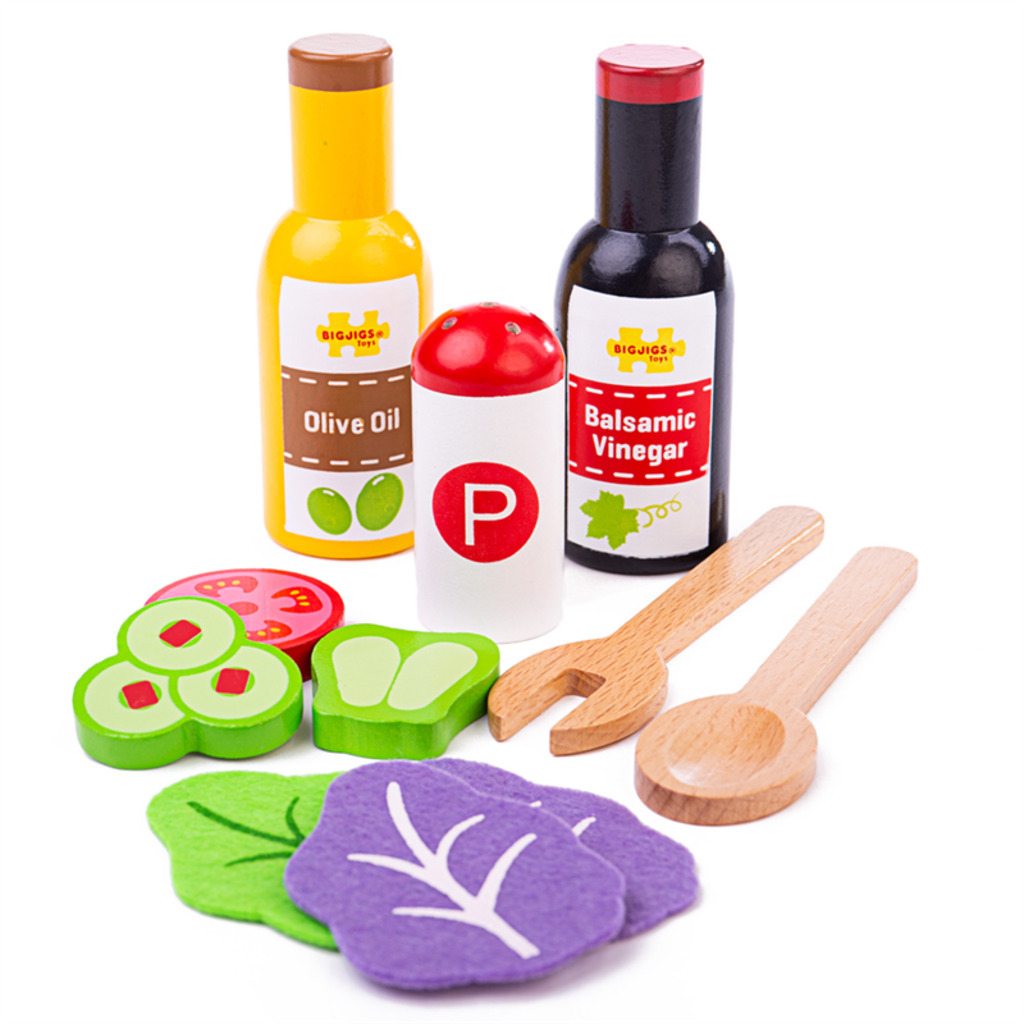 Bigjigs - Salad Set - Toy Dubai (Toys MENA LLC)
