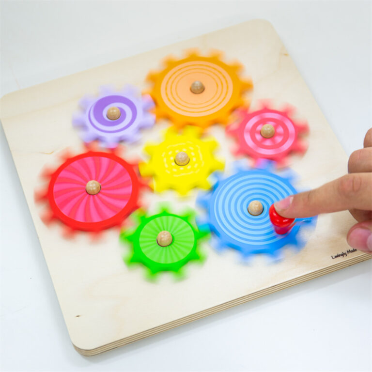 Bigjigs - Cog Puzzle - Toy Dubai (Toys MENA LLC)