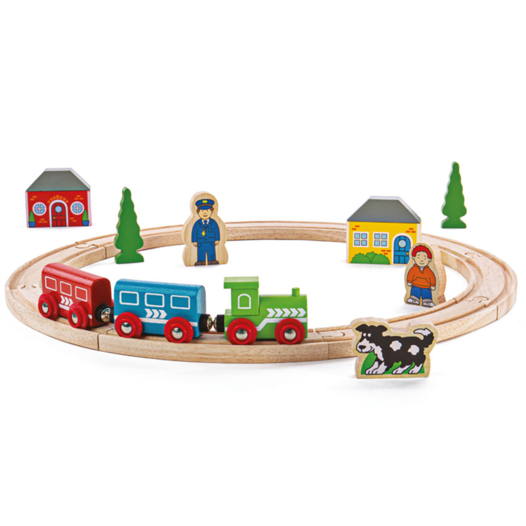 Bigjigs - My First Train Set - Toy Dubai (Toys MENA LLC)