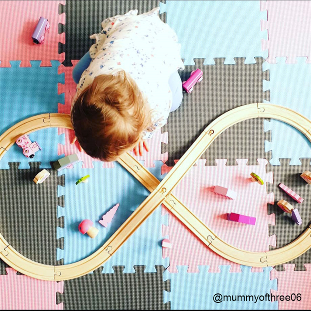 Bigjigs - Fairy Pink Train Set - Toy Dubai (Toys MENA LLC)