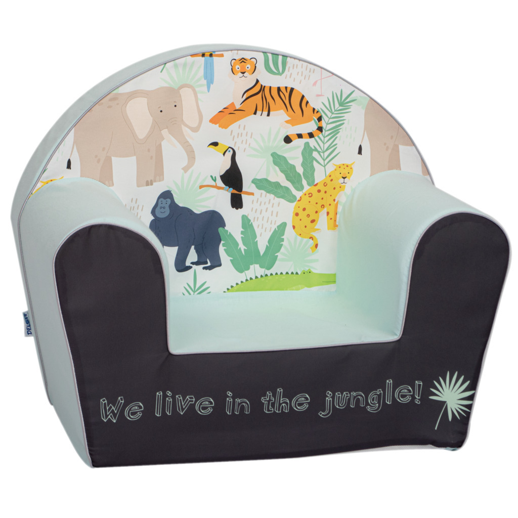 Delsit Armchair Jungle On Celadon - Toy Dubai (Toys MENA LLC)