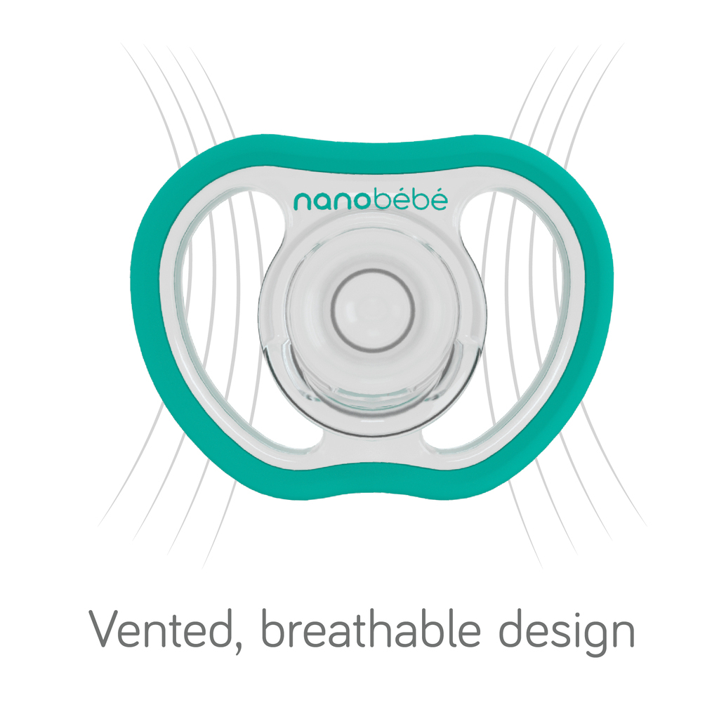 Nanobebe Active Pacifier - 4 pack- 4m+ Black & Cool Grey - Toy Dubai ...