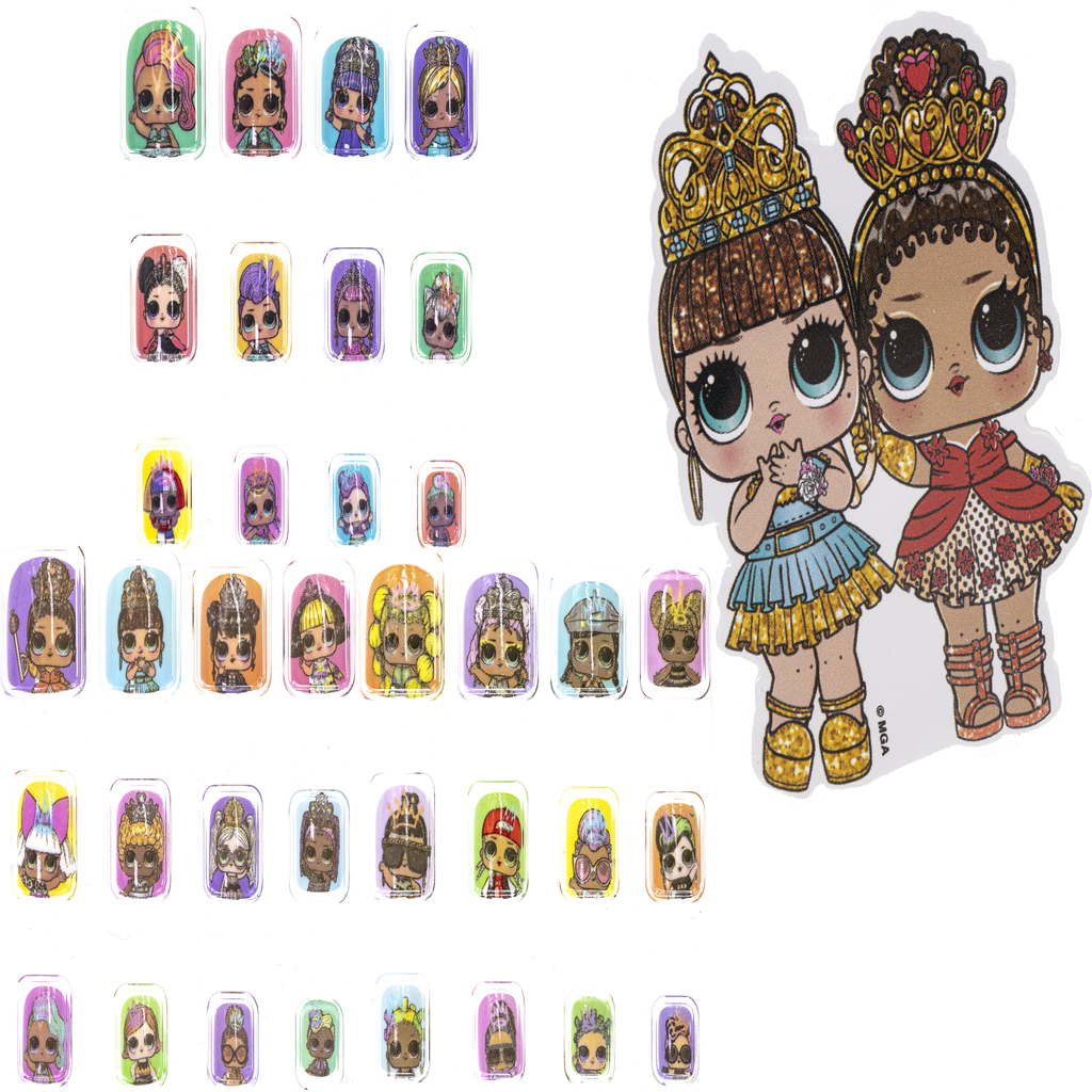 LOL Surprise! - Townley Girl 36 Pk Press On Nails With File - Toy Dubai ...