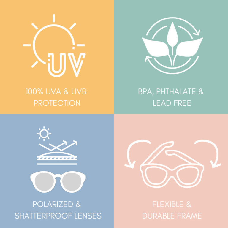 James - Blue Mist Baby Sunglasses - Toy Dubai (Toys MENA LLC)
