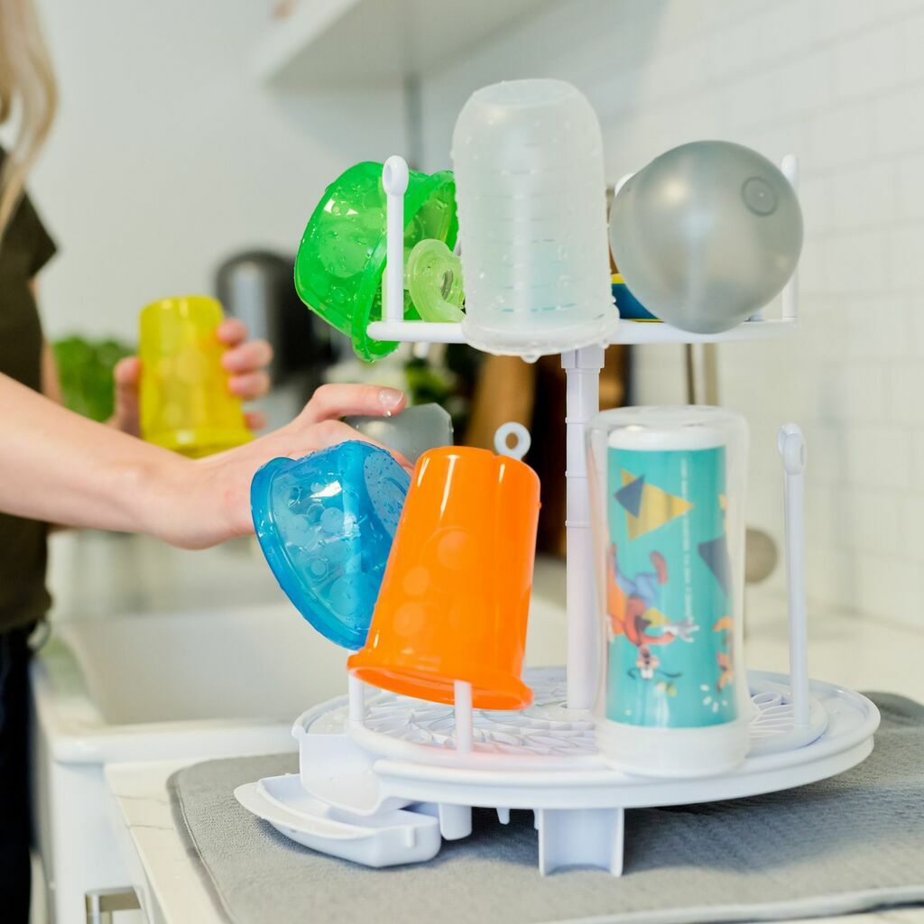 The First Years -Spinning Drying Rack-White - Toy Dubai (Toys MENA LLC)