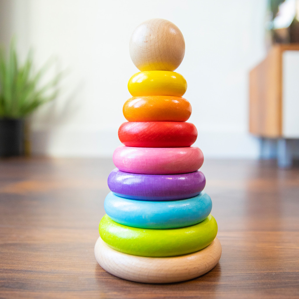 Rainbow Stacking Toy - Toy Dubai (Toys MENA LLC)