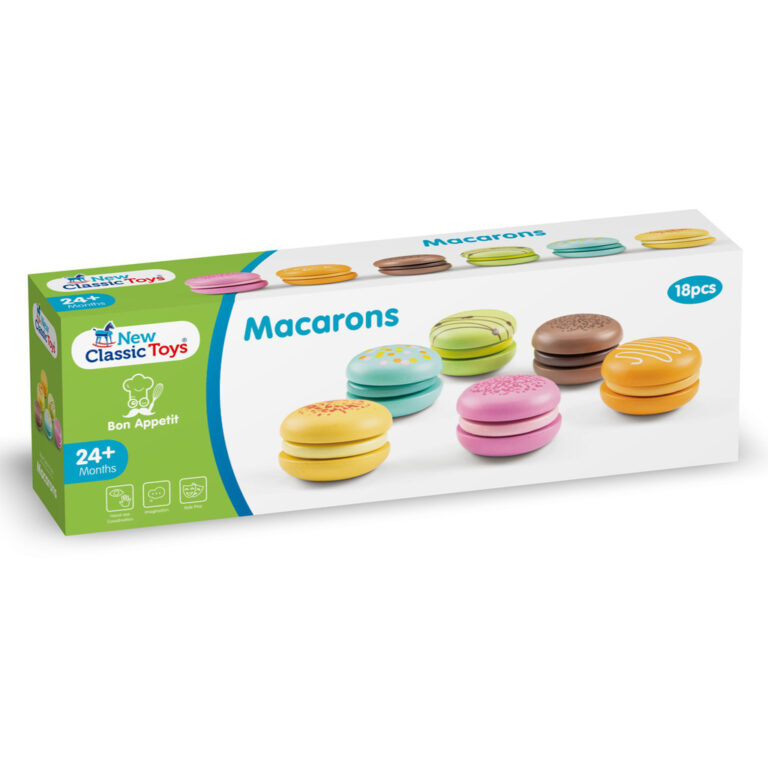 New Classic Toys - Macarons - 6 pieces - Toy Dubai (Toys MENA LLC)