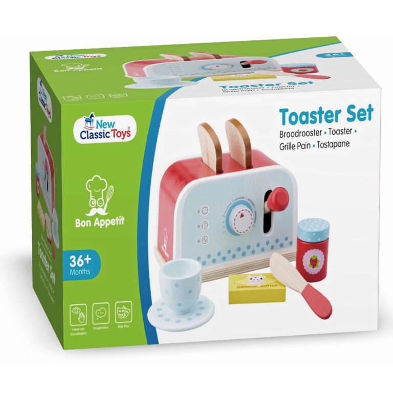New Classic Toys - Toy Toaster Set - Toy Dubai (Toys MENA LLC)