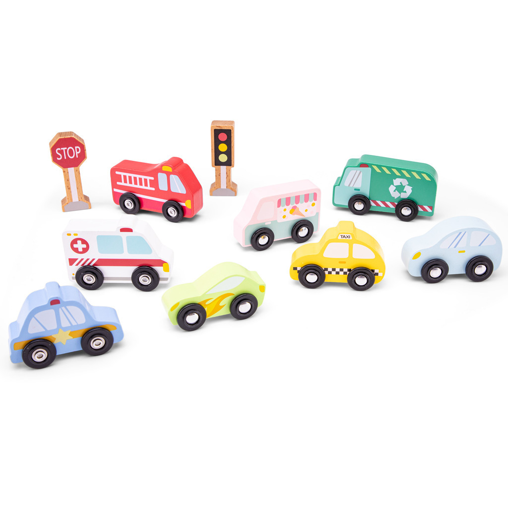 Wooden Vehicles Set - Toy Dubai (Toys MENA LLC)