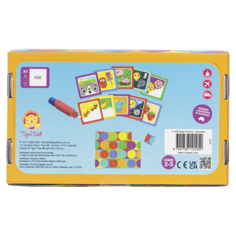 Tiger Tribe - Magic Painting - Opposites - Toy Dubai (Toys MENA LLC)