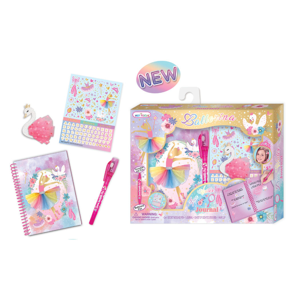Hot Focus Ballerina Beauties Fun Writer - Toy Dubai (Toys MENA LLC)