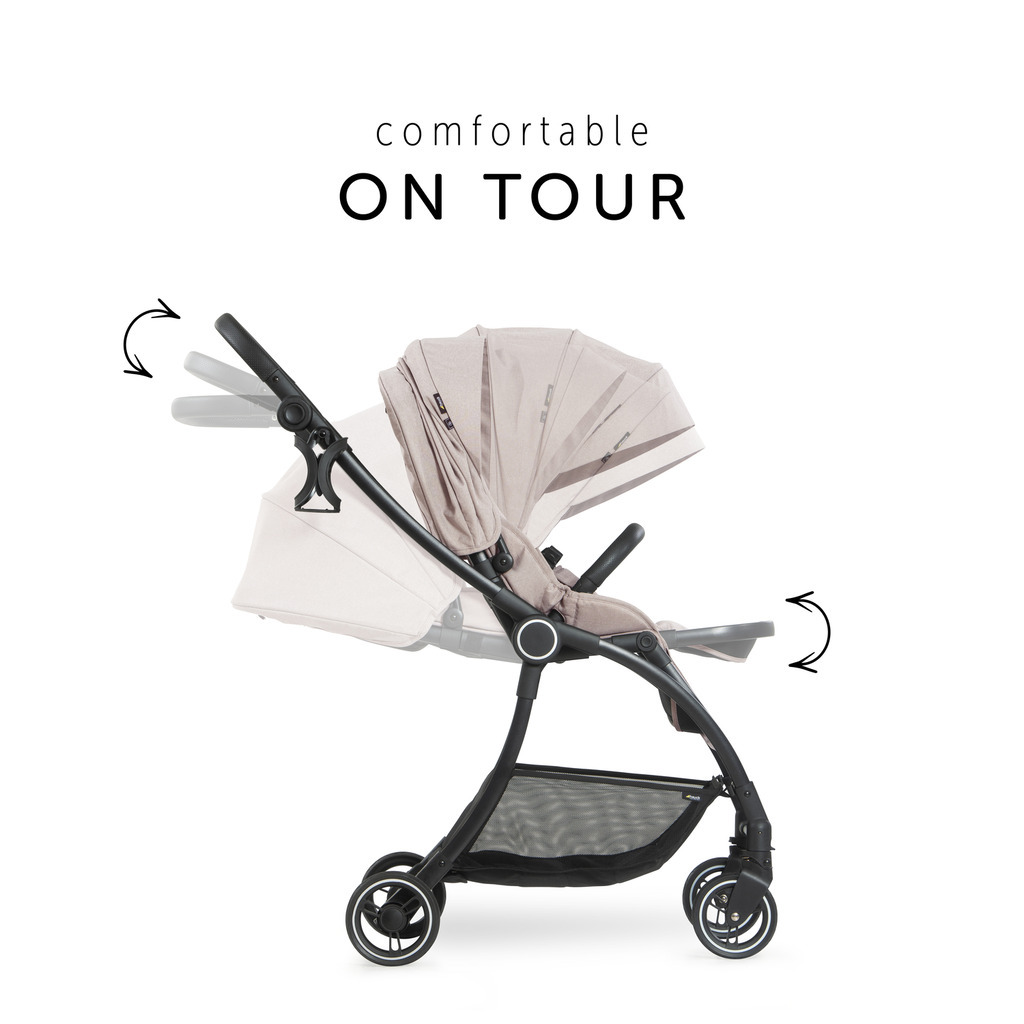 Hauck - standard stroller Colibri - Beige - Toy Dubai (Toys MENA LLC)