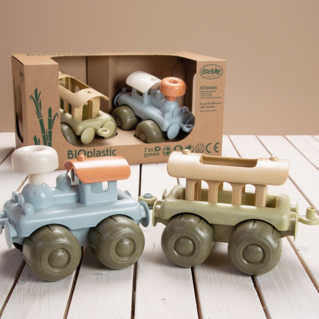 Bioplastic Train Set - Toy Dubai (Toys MENA LLC)