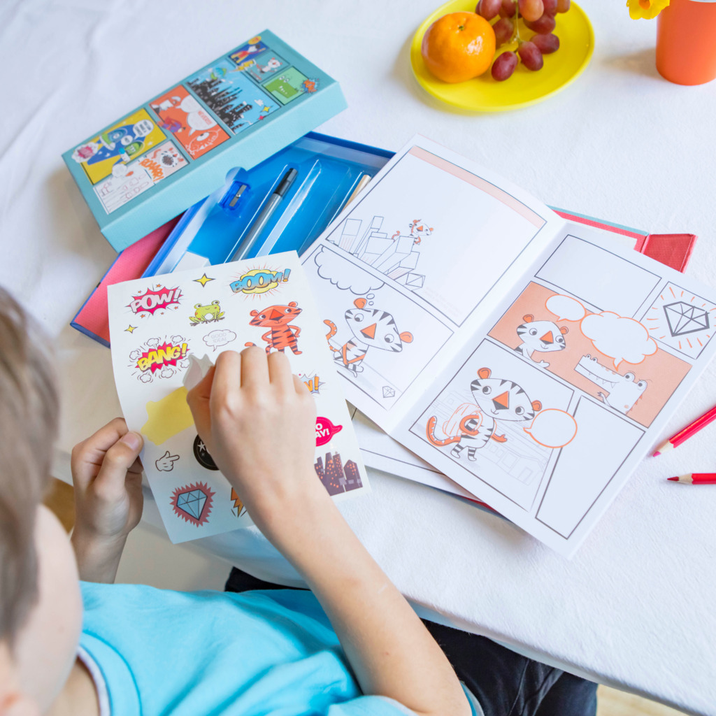 Comic book kit - Practice. Plan. Create - Toy Dubai (Toys MENA LLC)