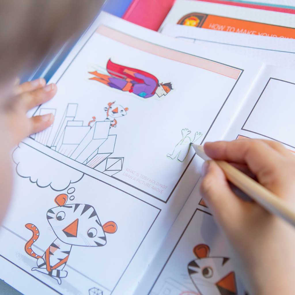 Comic book kit - Practice. Plan. Create - Toy Dubai (Toys MENA LLC)
