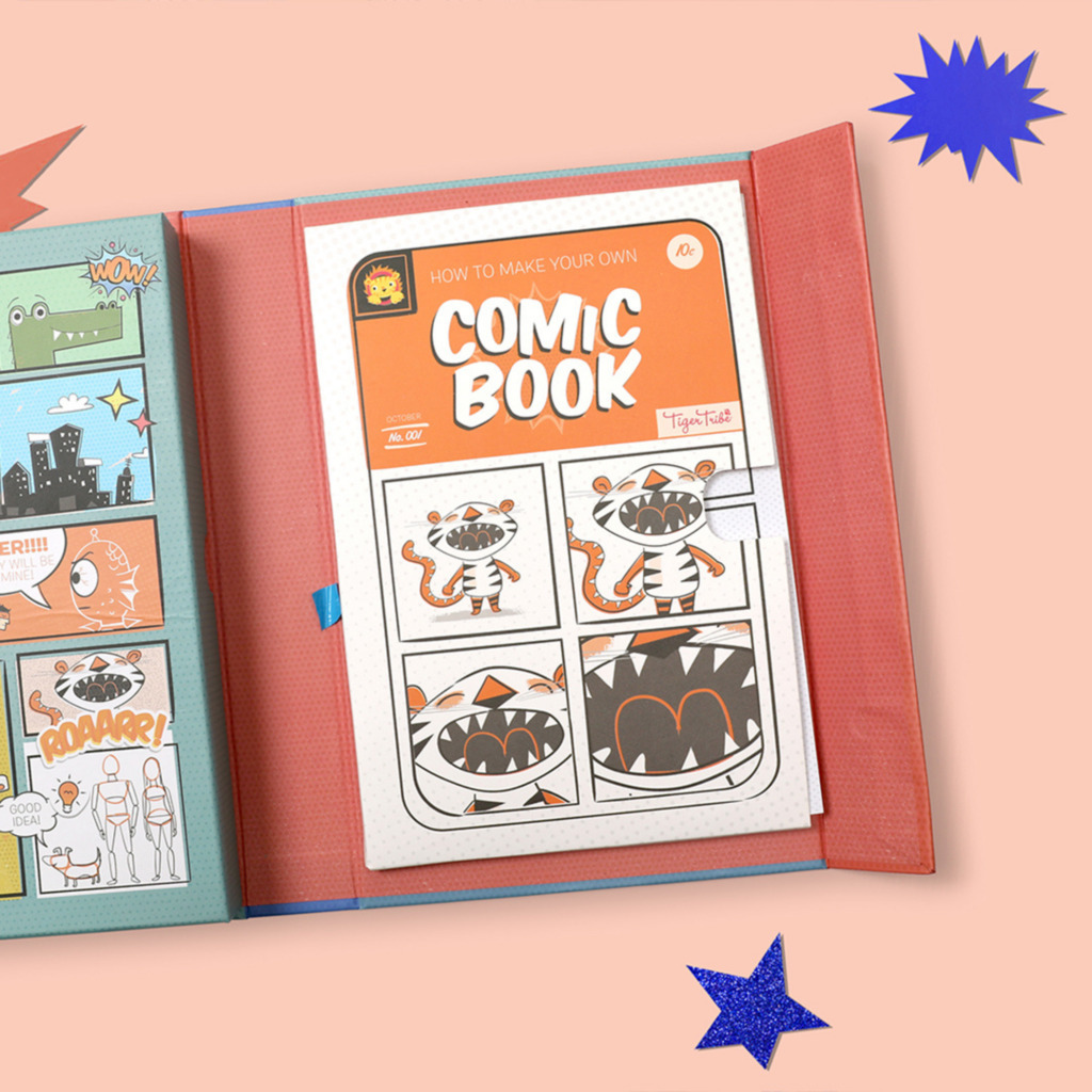 Comic book kit - Practice. Plan. Create - Toy Dubai (Toys MENA LLC)