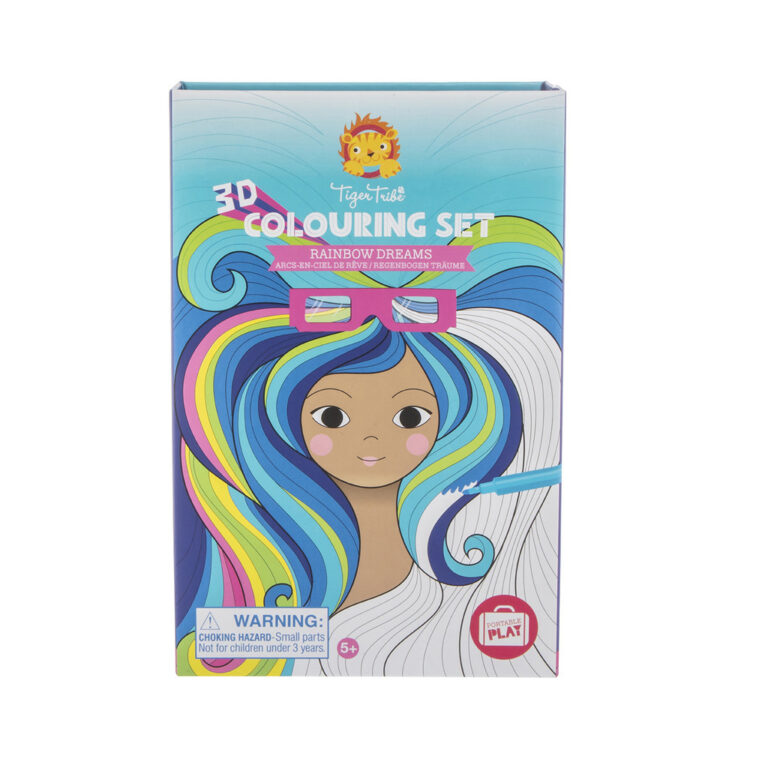 3D Colouring Set - Rainbow Dreams - Toy Dubai (Toys MENA LLC)
