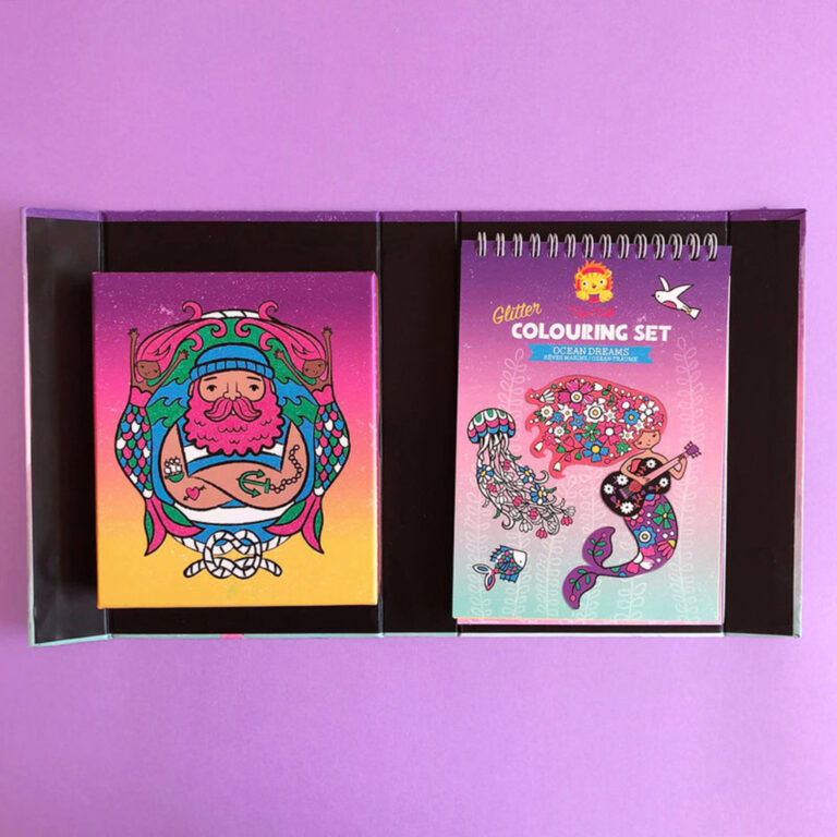 Glitter Colouring Set Ocean Dreams - Toy Dubai (Toys MENA LLC)