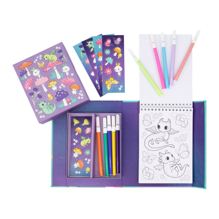Colouring Set - Mystical Forest - Toy Dubai (Toys MENA LLC)