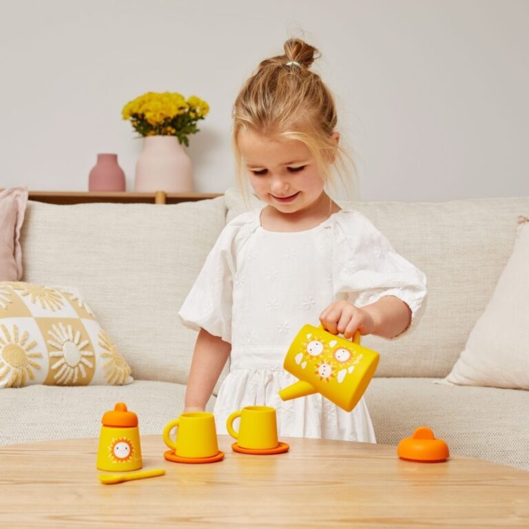 Silicone Tea Set - Sunny Days - Toy Dubai (Toys MENA LLC)