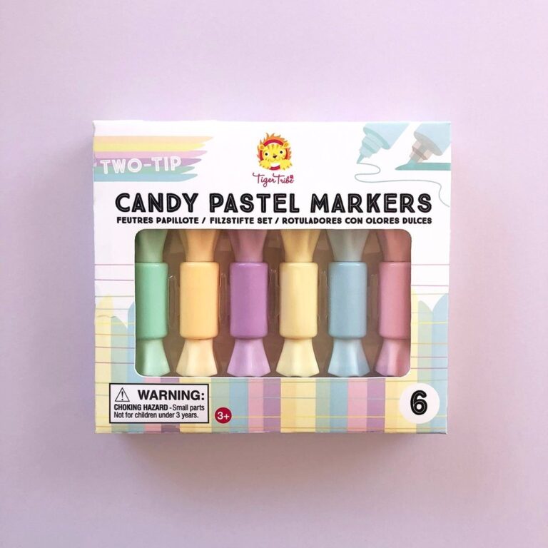 Two - Tip Candy Pastel Markers - Toy Dubai (Toys MENA LLC)
