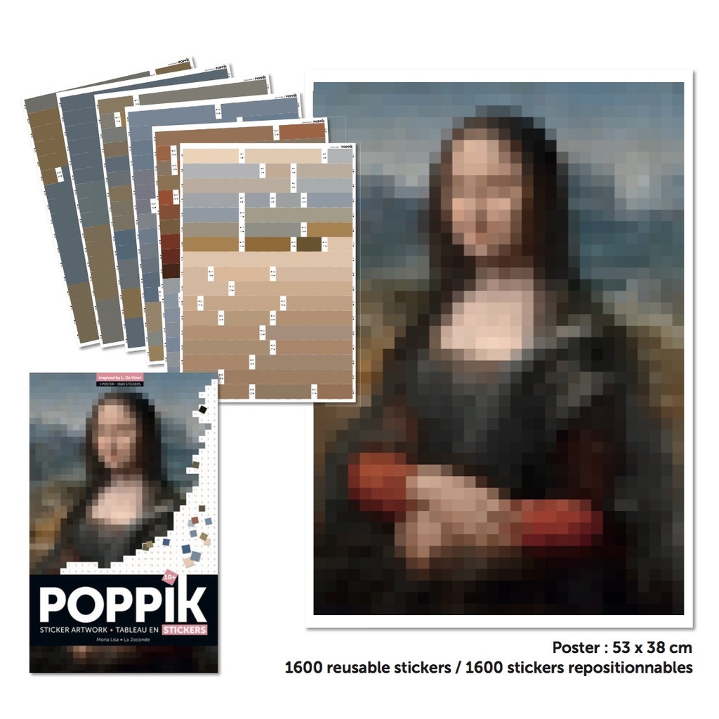 Poster Art - Mona Lisa - Toy Dubai (Toys MENA LLC)