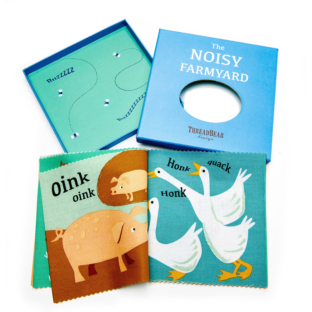 The Noisy Farmyard Rag Book - Toy Dubai (Toys MENA LLC)