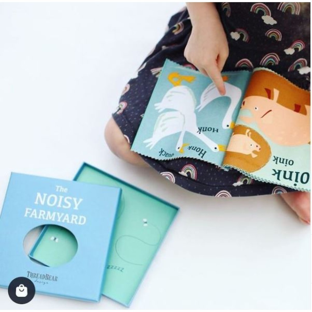 The Noisy Farmyard Rag Book - Toy Dubai (Toys MENA LLC)