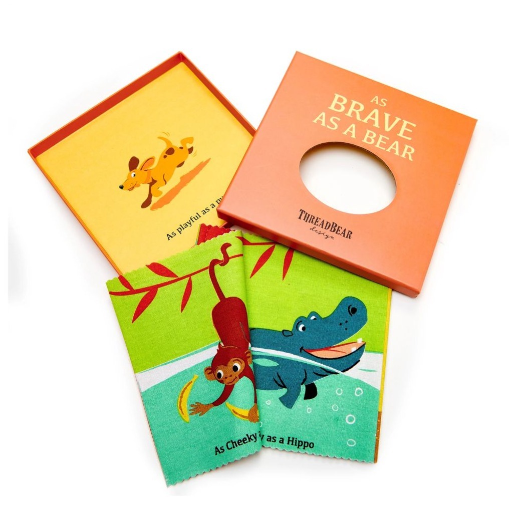 As Brave as a Bear Rag Book - Toy Dubai (Toys MENA LLC)