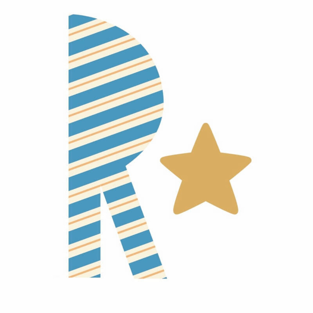 Alphabet Wall Sticker - R - Toy Dubai (Toys MENA LLC)