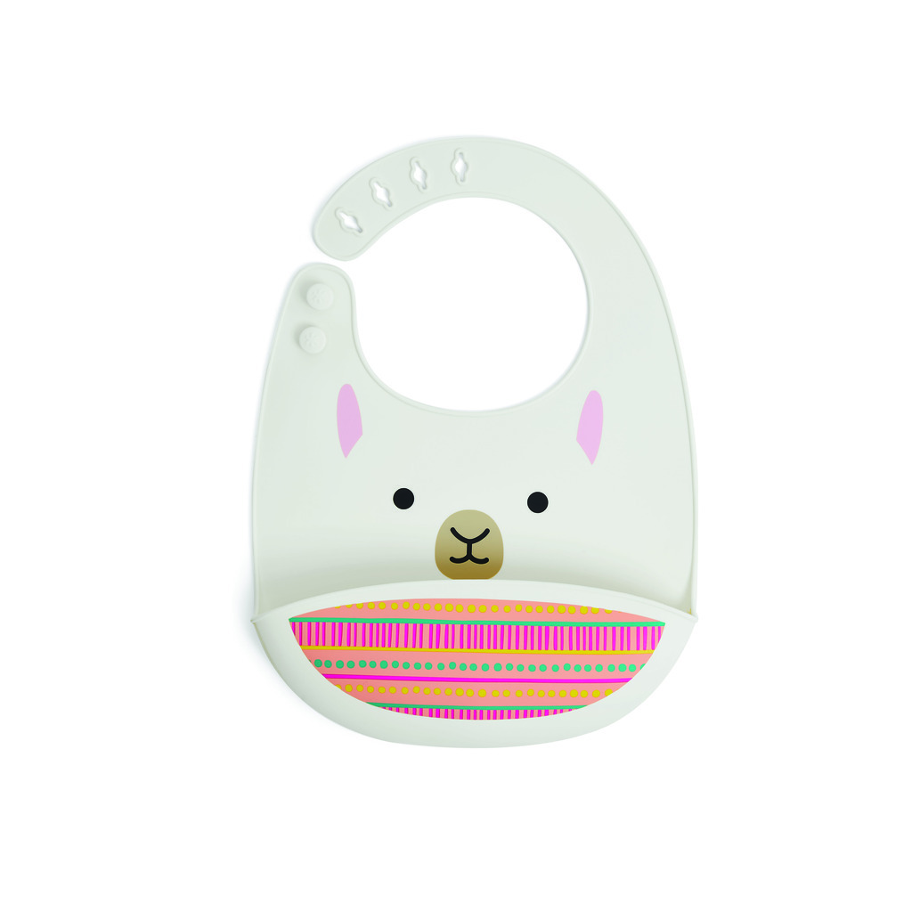 Zoo Fold & Go Silicone Bib - Toy Dubai (Toys MENA LLC)