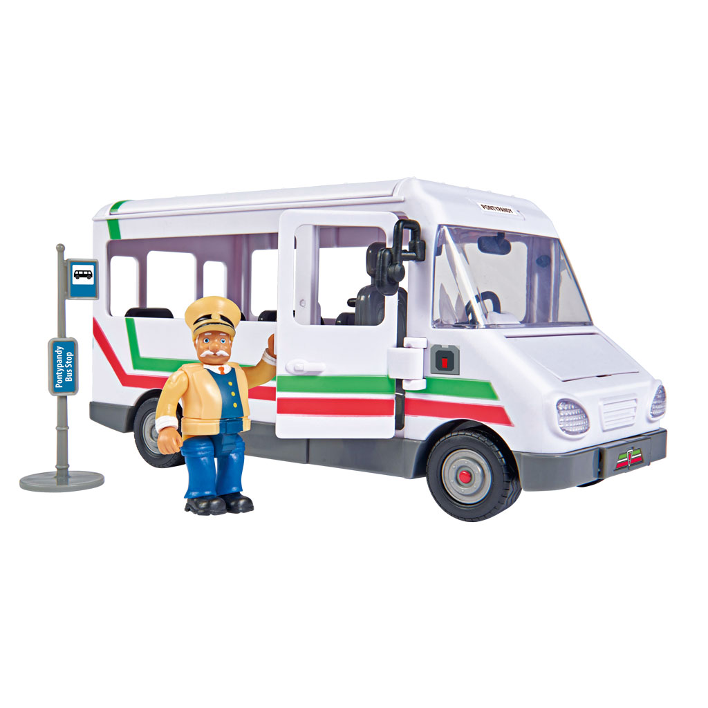 Fireman Sam Trevors Bus incl. Figurine - Toy Dubai (Toys MENA LLC)