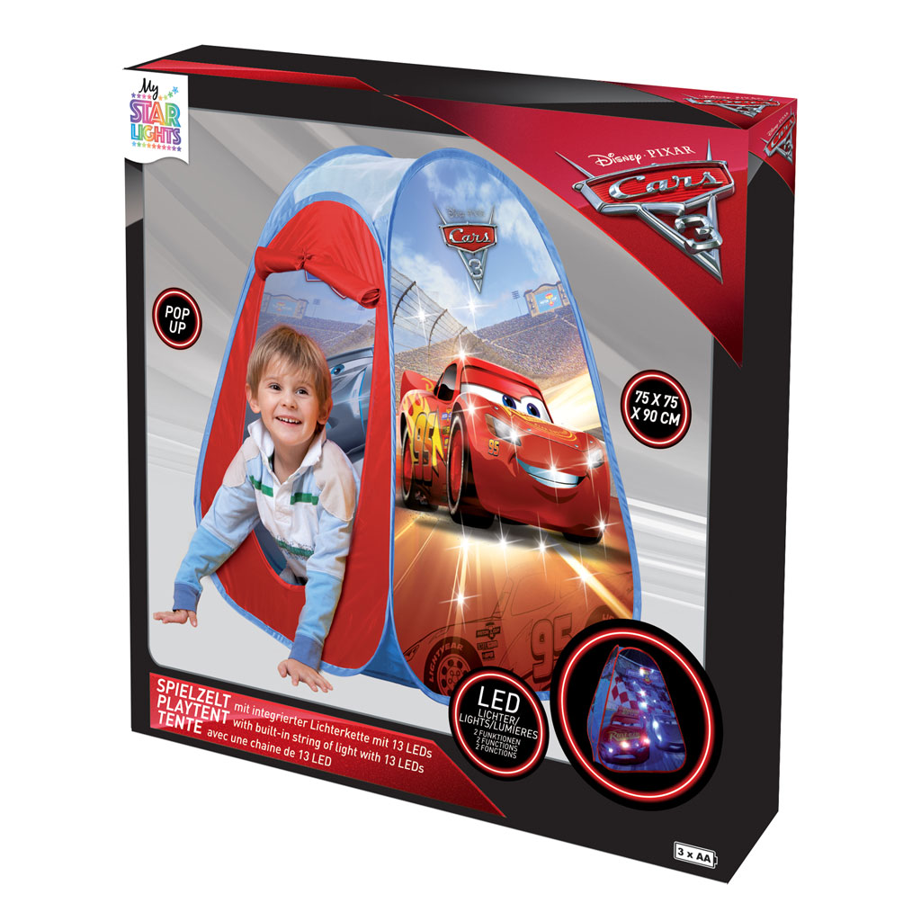 John - Disney Cars Pop Up Play Tent, In A Display Box - Toy Dubai (Toys ...